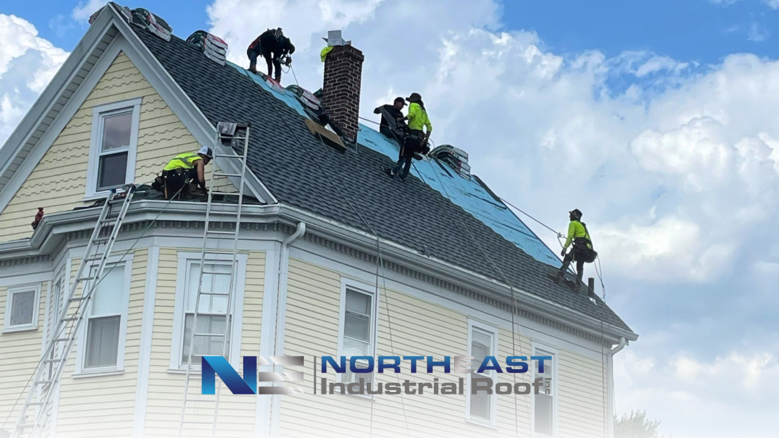 Roof Replacement in Massachusetts NE Industrial Roof
