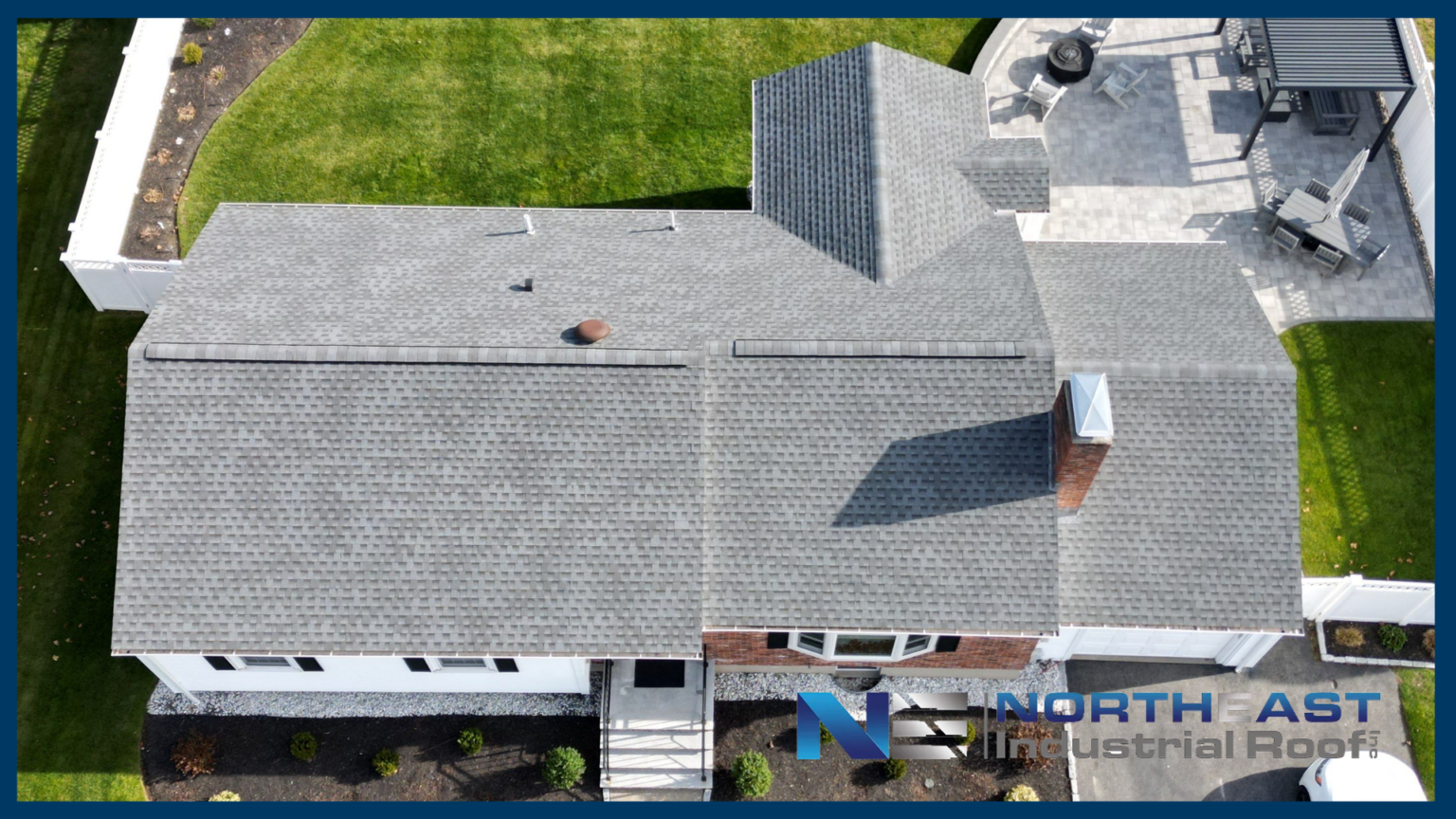 Shingle Roofing in Massachusetts NE Industrial Roof